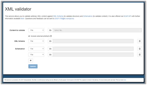 User Driven Xml Validation Joinup