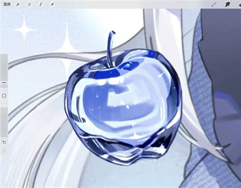 画了很满意的水晶苹果 小红书 花瓣网