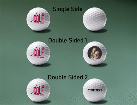 Personalized Color Golf Balls Custom Your Own Golf Balls T For