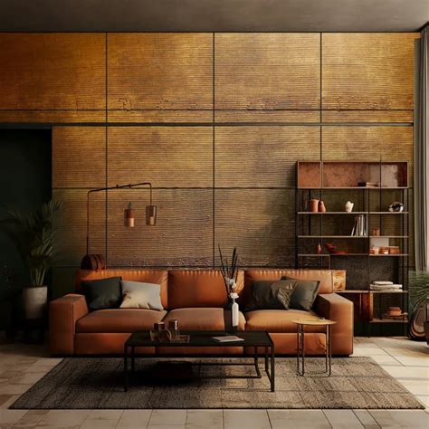 High Rise Rust Acoustic Panel XSTONE