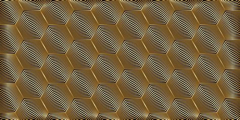 Geometric Pattern Hexagon Shape With Striped Lines Gold Background 3185380 Vector Art At Vecteezy