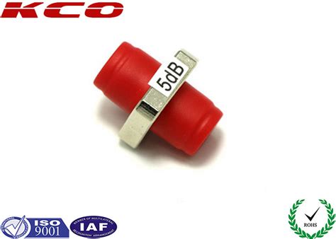 Fc Apc Single Mode Fiber Optic Attenuator Bulkhead Type