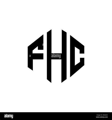 Fhc Letter Logo Design With Polygon Shape Fhc Polygon And Cube Shape Logo Design Fhc Hexagon