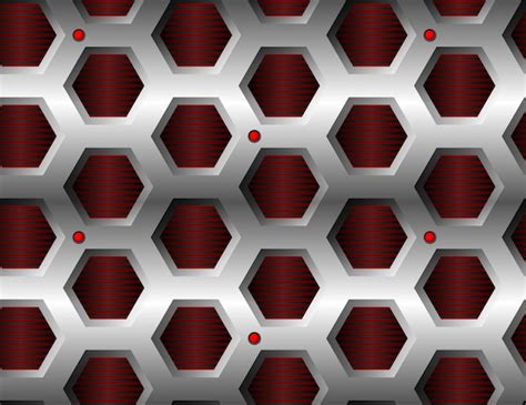 Premium Vector Seamless Hexagonal Pattern