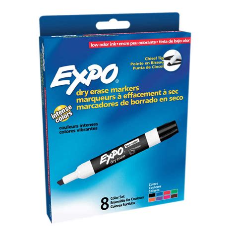 TeachersParadise EXPO Low Odor Dry Erase Markers Colors Pack Of SAN