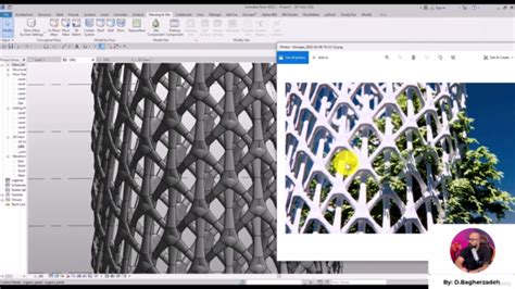 Bim Revit Parametric Design Pattern Based Modular Facade Coupon