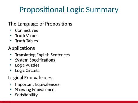 Chapter1 Part1 Propositional Logic Discrete Mathematics Pptx