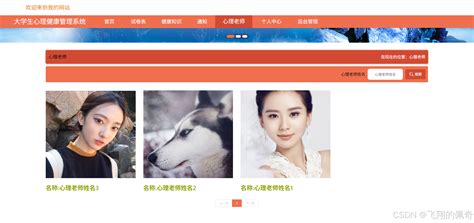 基于springbootmybatismysqlvue实现的大学生心理健康管理系统（附源码数据库毕业论文项目部署视频教程项目所需软件工具）spring Bootmybstis