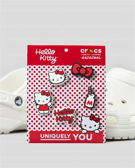 Crocs Hello Kitty Jibbitz 5 Pack In Multi Free Shipping And Easy