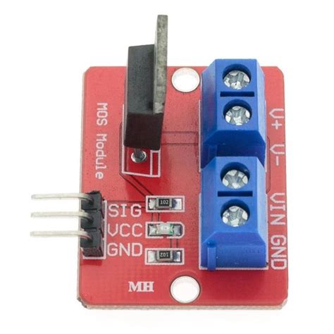 Swrfh Mos Tube Diy Kit Top Mosfet Button Mosfet For Mcu Arm Raspberry Pi Driving Module Irf520