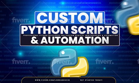 Be Your Professional Python Developer By Jordankuvin Fiverr