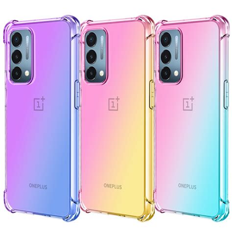 Gradient Color Tpu Cover Phone Case For Oneplus 9 Pro 9t 8t Nord Ce 5g