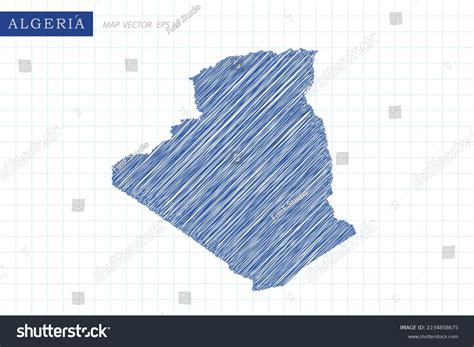 algeria map world map international vector stock vector royalty free