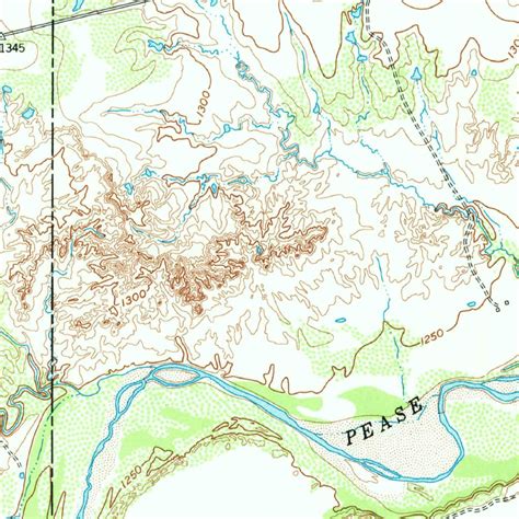 Vernon Tx 1958 62500 Scale Map By United States Geological Survey