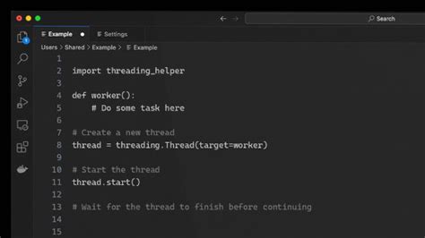 Basic Example Of Threadingbarrierparties In Python