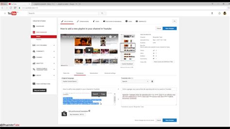 How To Translate Youtube Video To Other Language YouTube