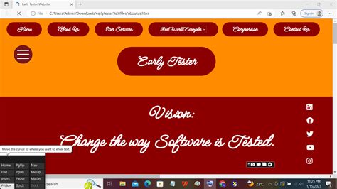 Html Media Screen And Min Width 1280px Does Not Work Even Though My Resolution Is 1920