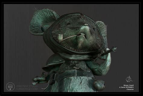 Artstation 3d Fan Art For The Mouse Guard Of David Petersen Zbrush