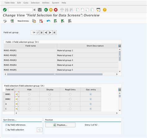 Configuring Field Settings On Material Master In Sap Ecc