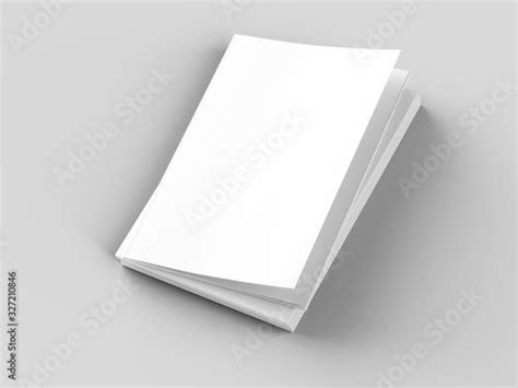 Open Magazines With A Glued Binding Stack Of Catalogues Vertical A4