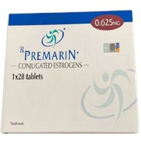 Premarin Conjugated Estrogens 0 625 Mg 28 Capsules For Hormone