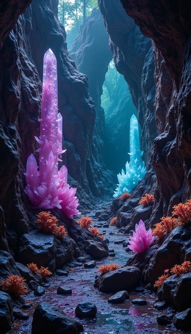 Free Crystal Magic Cavern Image Cavern Crystal Magical Download
