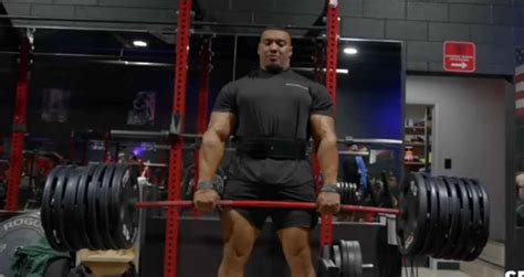 Larry Wheels Displays Insane Strength By Deadlifting 675 Pounds With