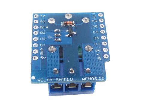 Wemos D1mini Relé Shield Arduinoplc
