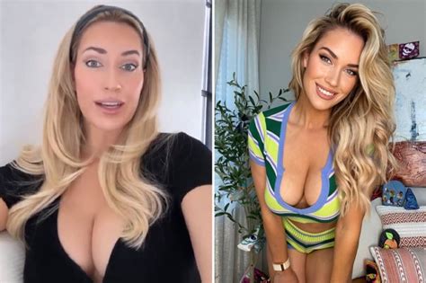 Busty Paige Spiranac Wows In Low Cut Top As She Reveals Most