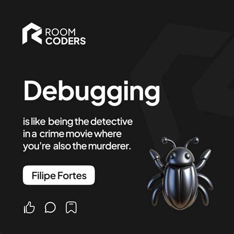How To Solve Bugs Like A Detective In A Crime Movie Roomcoders Posted On The Topic Linkedin