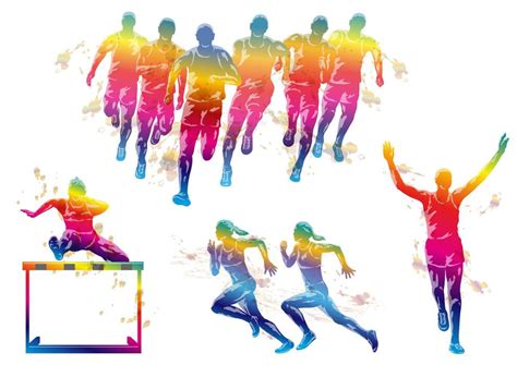 Track And Field Vector Art Icons And Graphics For Free Download