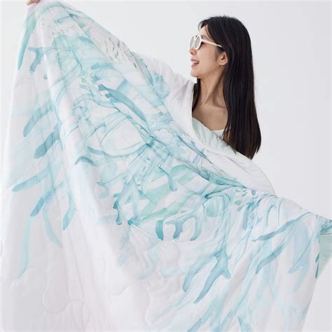 青鳥家居 清涼花卉刨冰印花冰涼被4色 青鳥家居｜棉被毛毯人氣榜 Pinkoi