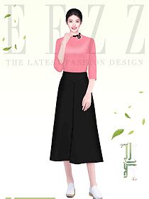 EFZZ制服设计网 酒店制服设计 职业装设计 工作服 酒店服装设计图 uniform EFZZ