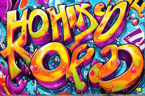 그래피티 배경 그래피티 벽지 그래피티 패턴 스트리트 아트 배경 그래피티 아트 그래피티 디자인 그래피티 페인트 Ai 생성