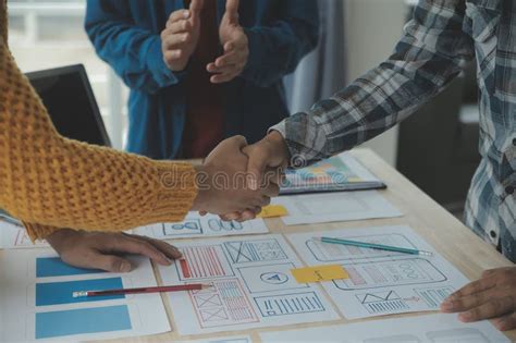 Website Designer Creative Planning Application Development Draft Sketch Drawing Template Layout