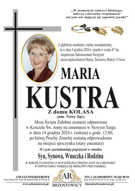 Maria Kustra Nowytarg24 Tv