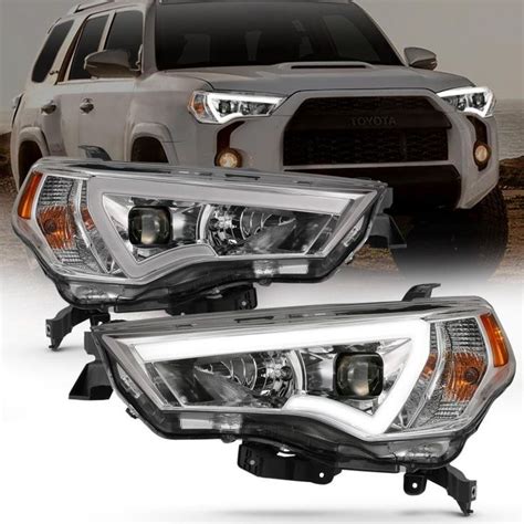 Anzo 14 18 Toyota 4 Runner Plank Style Projector Headlig 111417