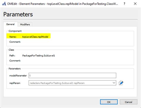 Incorrect Component Name In Dialogue Of Nested Replaceables · Issue 11119 · Openmodelica
