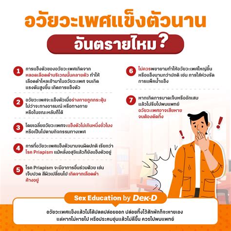 อวัยวะเพศแข็งแล้วไม่ได้ปลดปล่อย อันตรายไหม