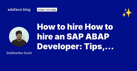 How To Hire An Sap Abap Developer Insights And Guide