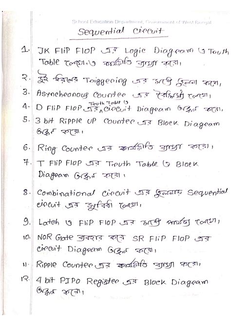 Solution Computer Science Sequential Circuit Studypool