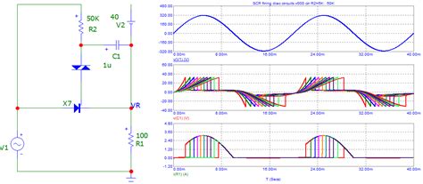 Power Electronics Help Me To Simulate This DIAC TRIAC Circuit Electrical Engineering Stack