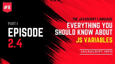 Javascript Variables 24 Let Var And Const In Javascript Youtube
