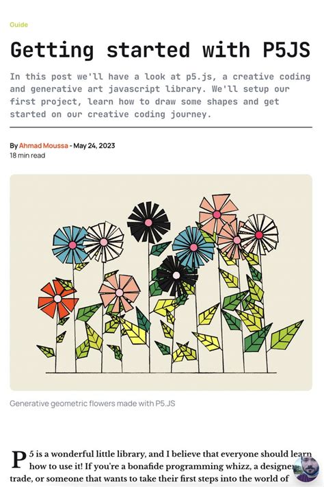 Getting Started With P5js Creative Coding And Generative Art