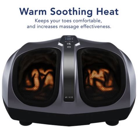 Miko Shiatsu Foot Massager Machine With Kneading And Switchable Heat 1