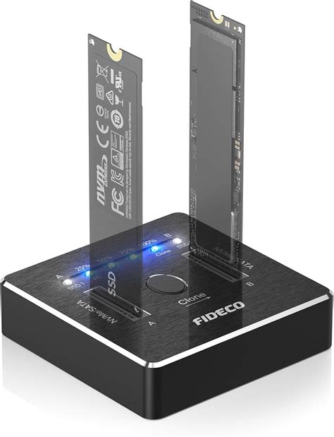 Fideco M 2 Nvme Sata Ssd Muelle Clonador Bahía Dual Chile Ubuy