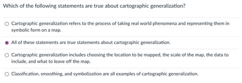solved which of the following statements are true about