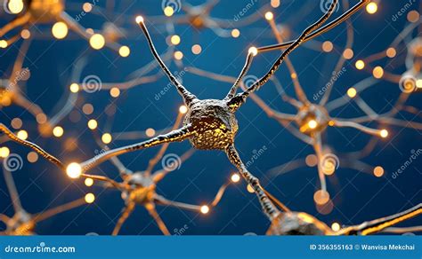 Micrograph Of Synapses In The Brain A Vivid Illustration Of Neural