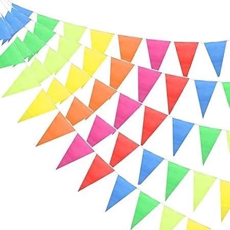 I Banderines De Plastico De Colores 50 Mt Mx Juguetes Y