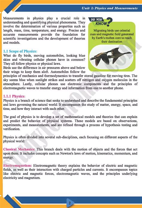 Measurements Chapter Physics Th Text Book